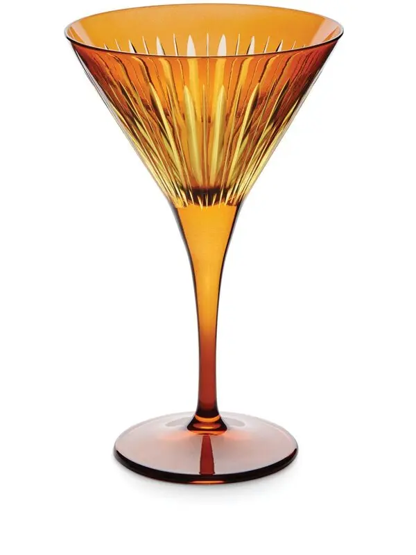 L'Objet Prism Martini Glasses - Orange
