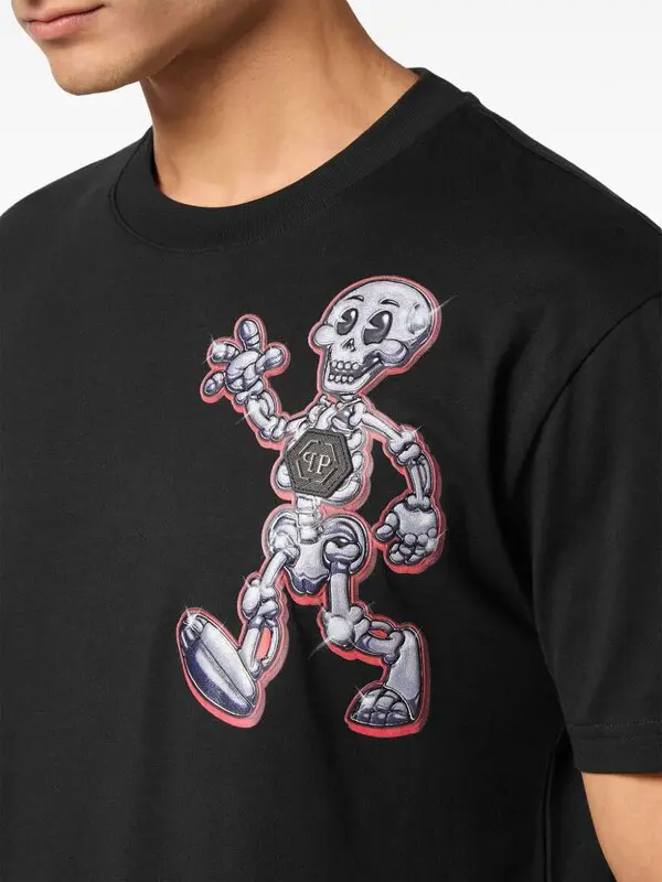 Philipp Plein Skully Gang Cotton T-shirt