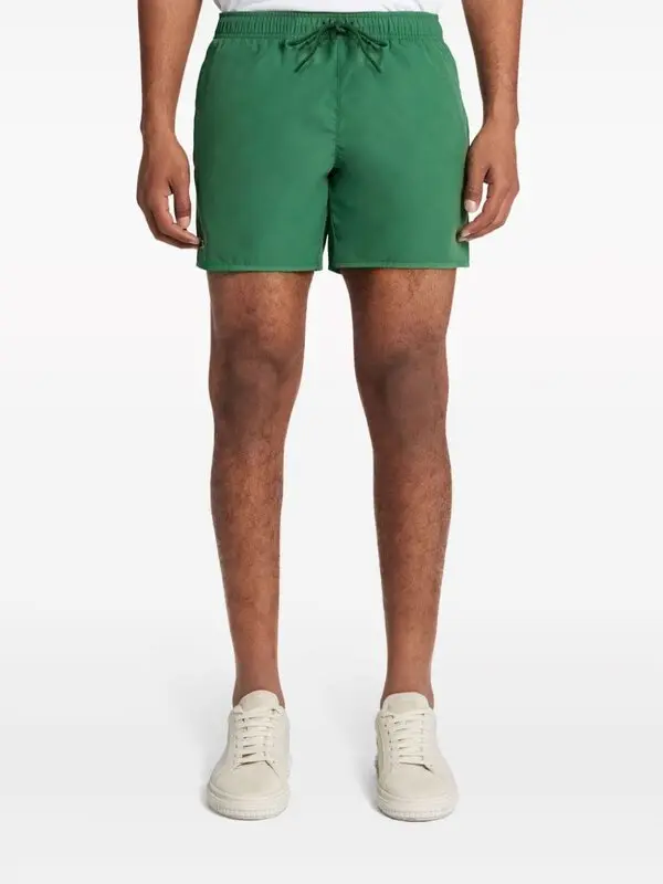 Lacoste Embroidered-logo Swim Shorts