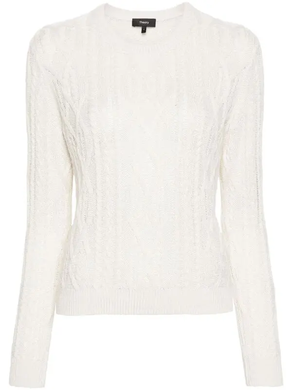 Theory Cable-knit Jumper