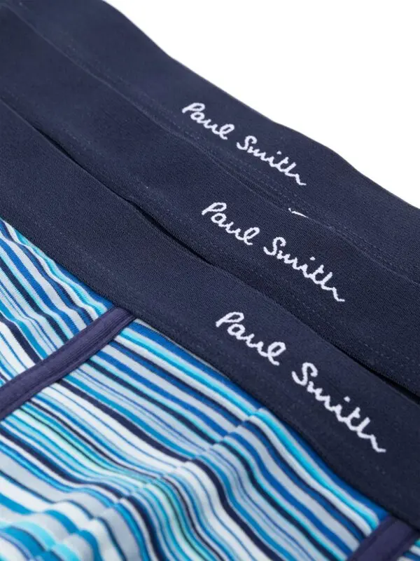 Paul Smith Logo-jacquard Boxers - Blue