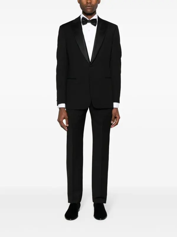 Giorgio Armani Single-breasted Virgin Wool Suit