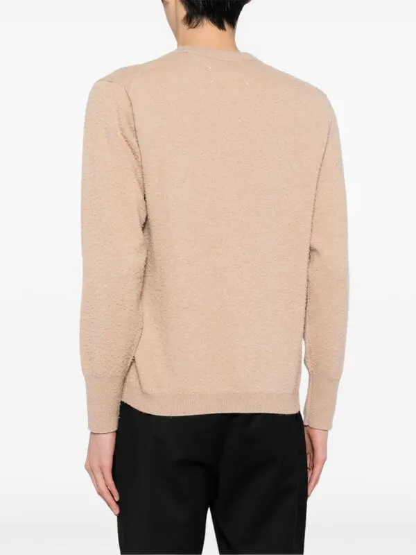 MAISON MARGIELA Logo-stitched Jumper