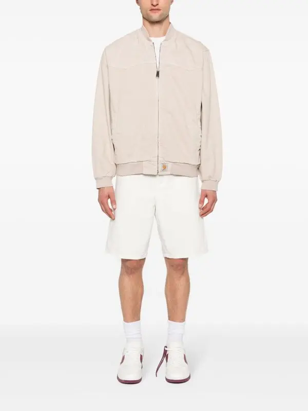 Carhartt Work In Progress Single Knee Bermuda Shorts - White