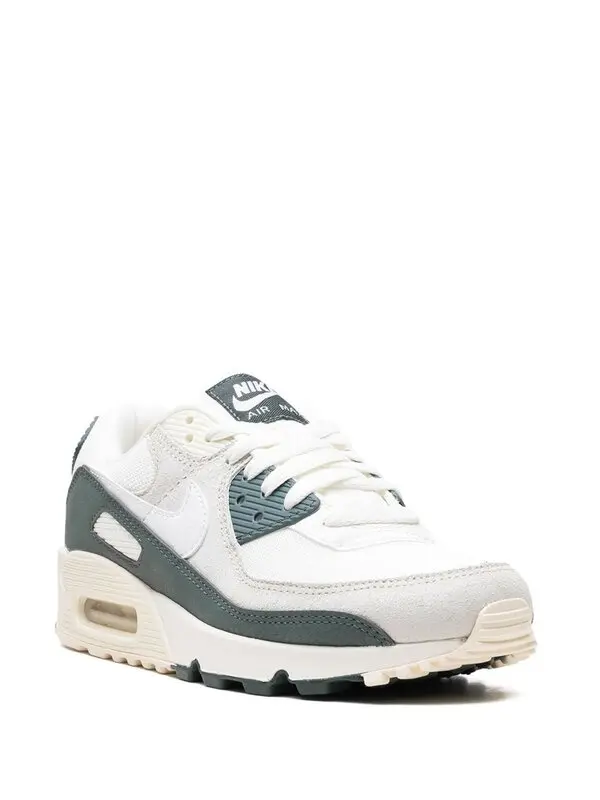 Nike Air Max 90 Vintage Green Sneakers - White