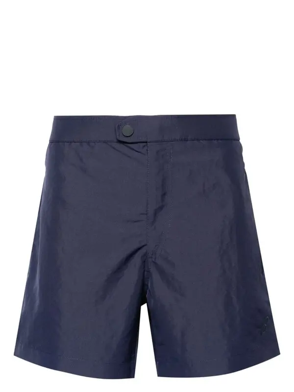 Brioni Zip-up Swim Shorts - Blue