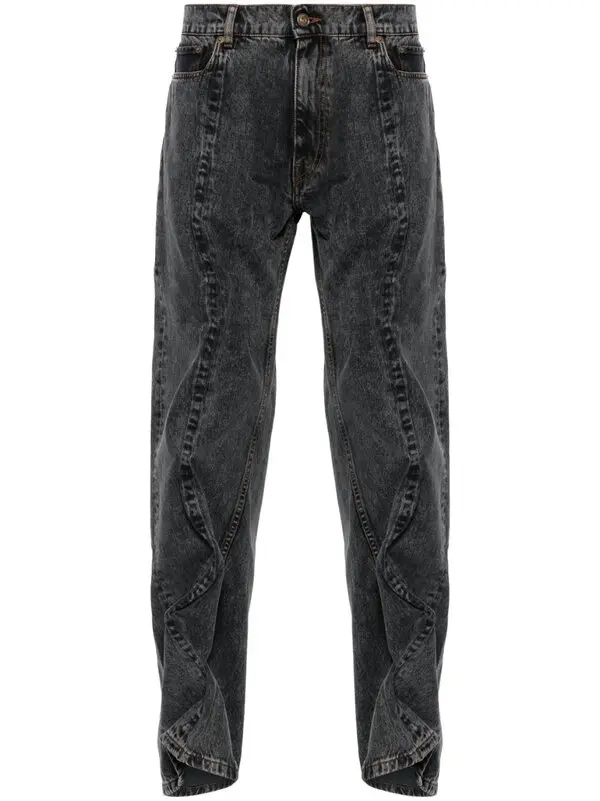 Y/project Evergreen Wire Mid-rise Straight Jeans