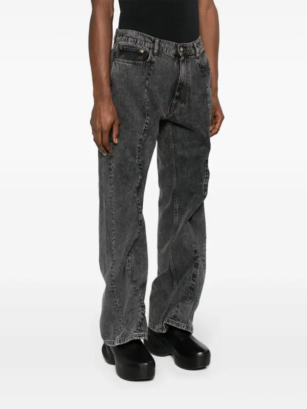 Y/project Evergreen Wire Mid-rise Straight Jeans