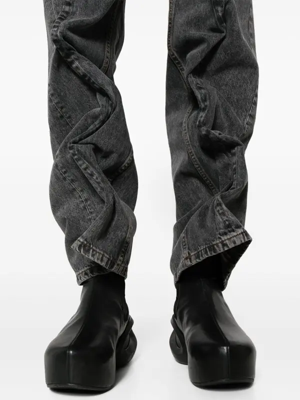 Y/project Evergreen Wire Mid-rise Straight Jeans