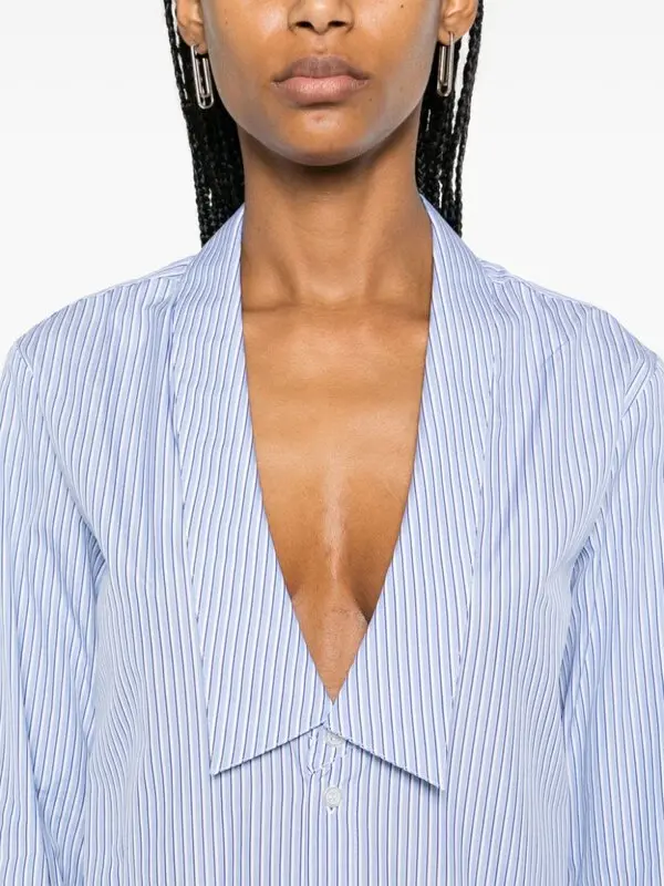 Coperni Striped Cotton Shirt