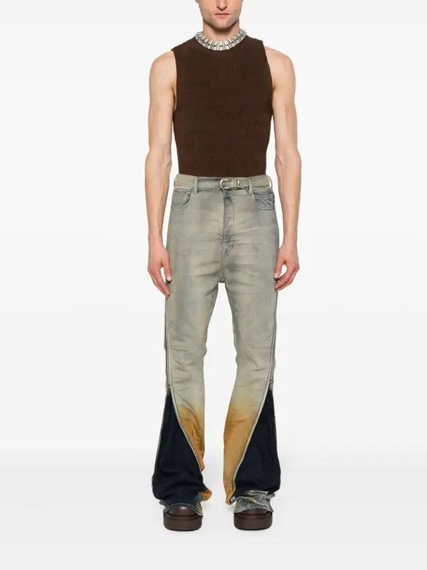 Rick Owens Bolan Banana Slim-cut Jeans - Blue