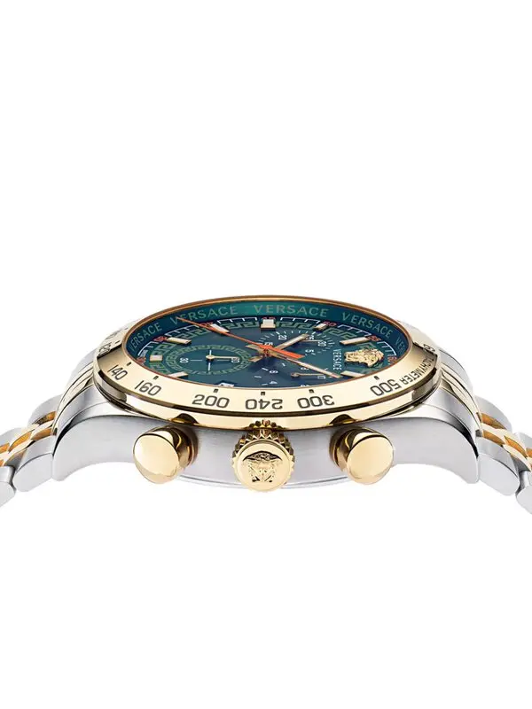 Versace Greca Dome Chrono 43mm - Green