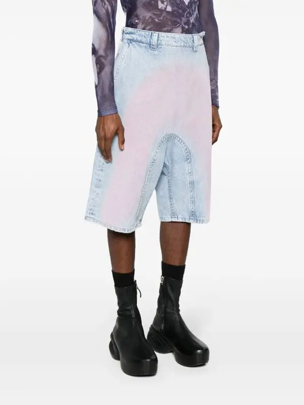 Y/project Souffle Denim Shorts