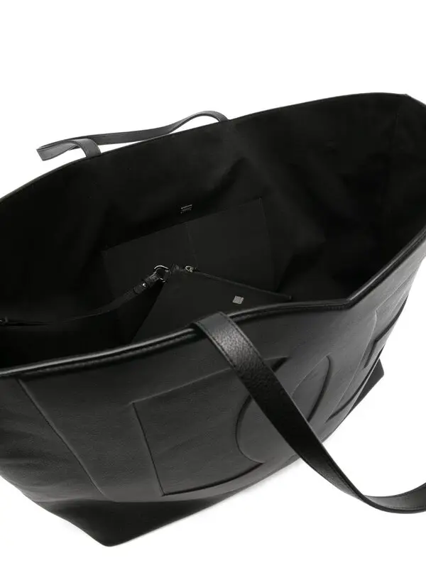 Dolce & Gabbana Dg Logo Leather Tote