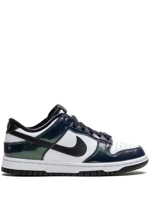 Nike Dunk Low Se Just Do It Iridescent Sneakers - Black