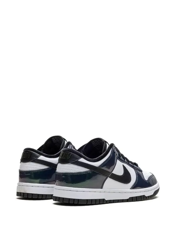 Nike Dunk Low Se Just Do It Iridescent Sneakers - Black
