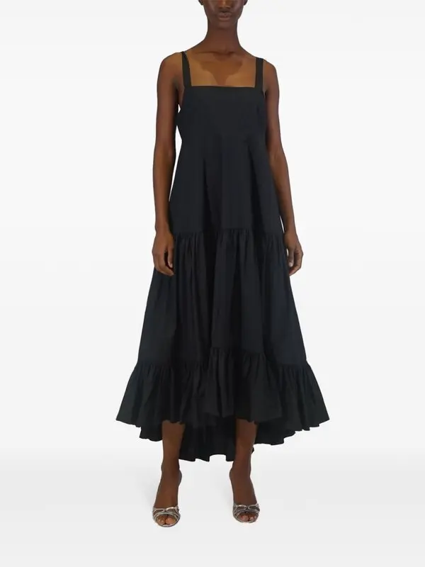 Azeeza Griffon Poplin Midi Dress