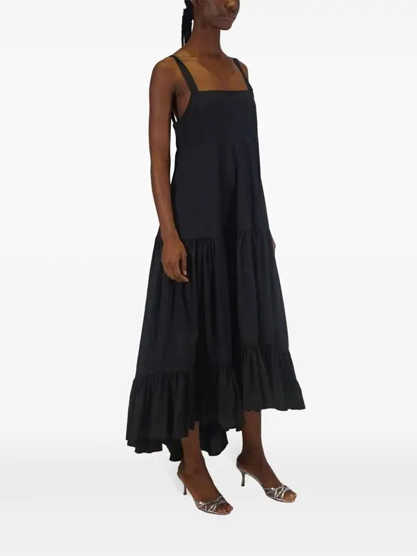 Azeeza Griffon Poplin Midi Dress