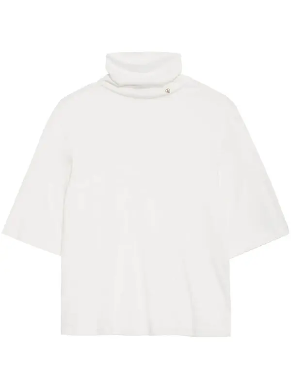 ANINE BING Corbin Modal-cashmere Top