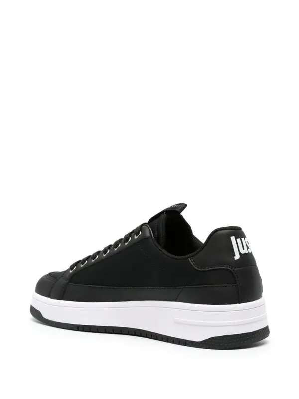Just Cavalli Logo-embossed Panelled Sneakers