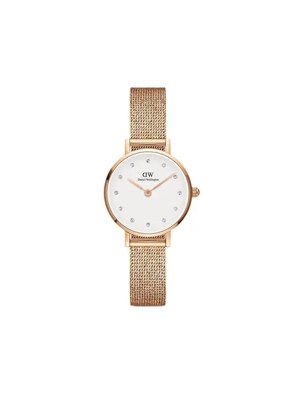 DANIEL WELLINGTON Petite Pressed Studio 24mm - White