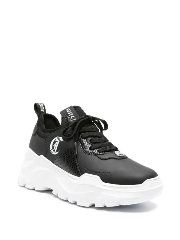 Just Cavalli Logo-appliqué Chunky Sneakers