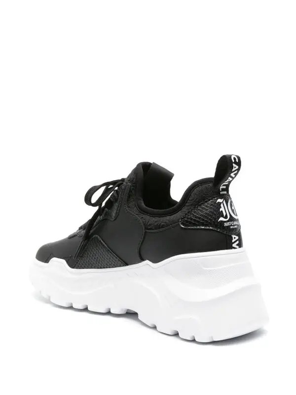 Just Cavalli Logo-appliqué Chunky Sneakers