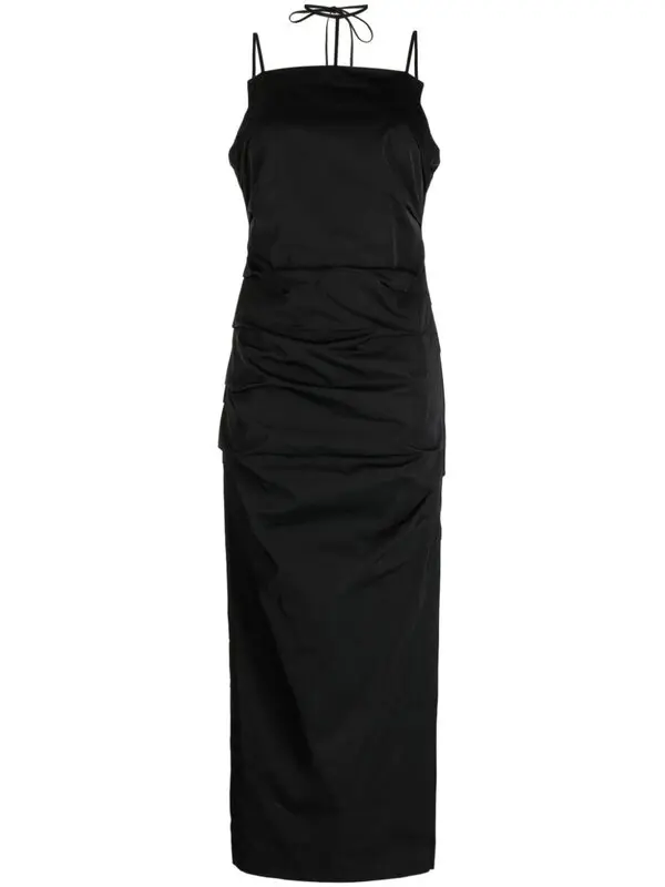 Rachel Gilbert Prescott Multi-strap Fitted Dress
