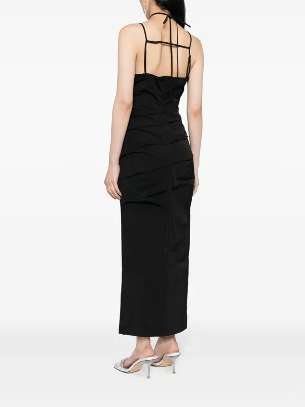 Rachel Gilbert Prescott Multi-strap Fitted Dress