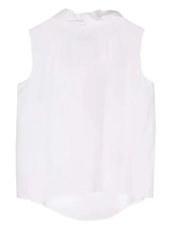 Shiatzy Chen Floral-print Vest - White