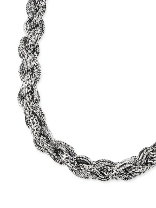 Emanuele Bicocchi Rope Chain Sterling Necklace