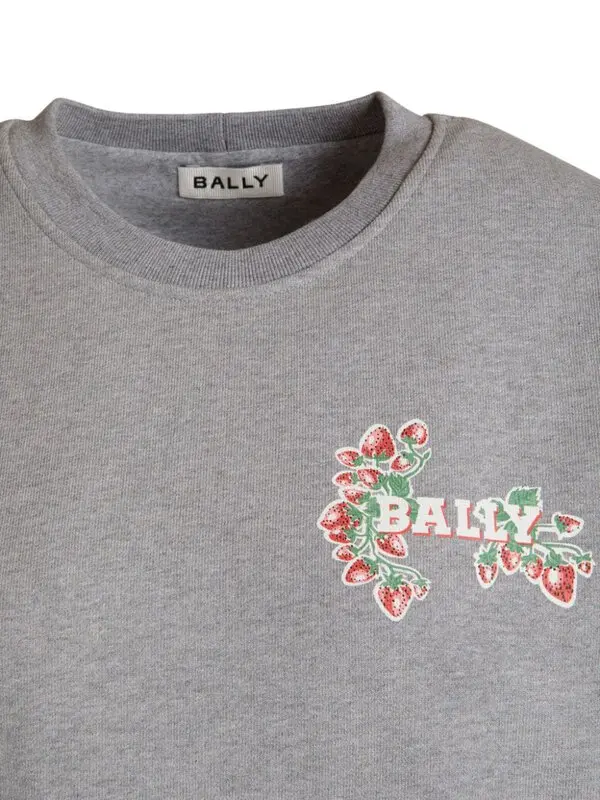 Bally Logo-print Cotton Sweatshirt