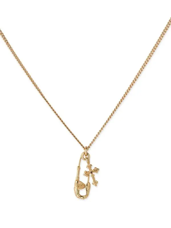 Emanuele Bicocchi Plated Pendant Necklace - Gold