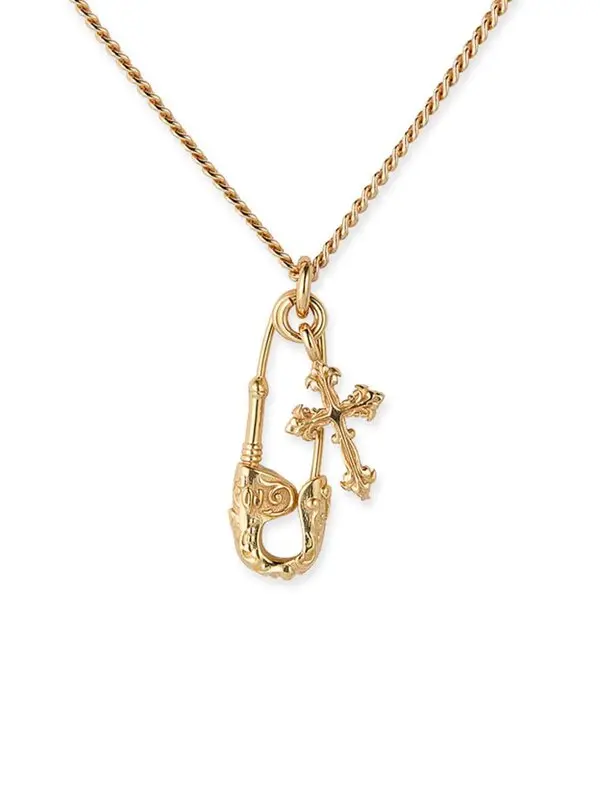 Emanuele Bicocchi Plated Pendant Necklace