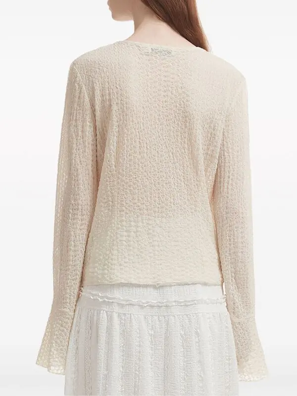 B+AB Open-knit Top