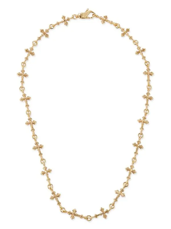 Emanuele Bicocchi Multi-cross Avelli Necklace - Gold