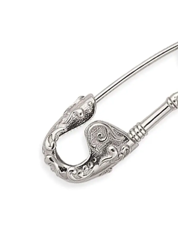 Emanuele Bicocchi Arabesque Pin Earring - Silver