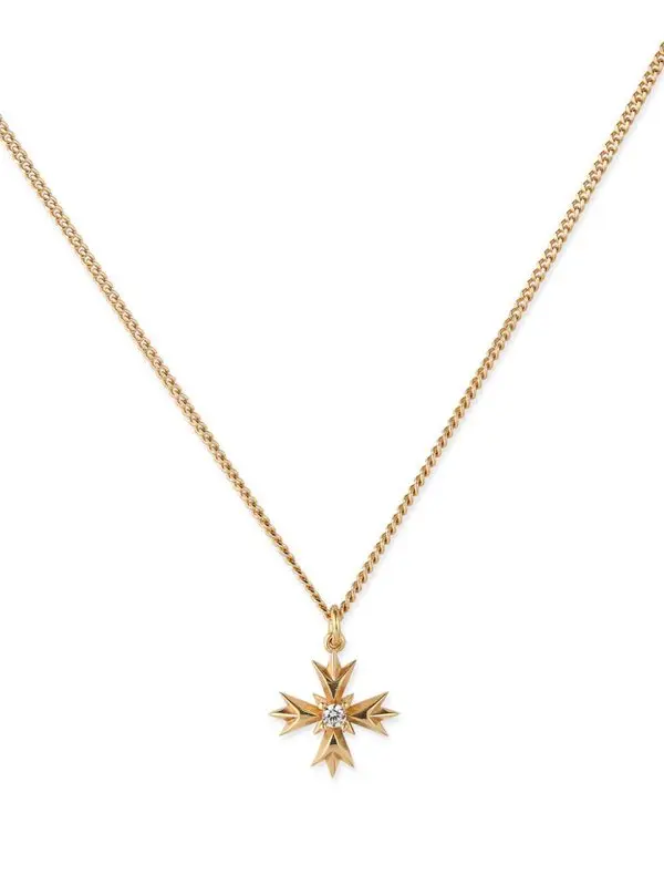 Emanuele Bicocchi Crest Pendant Necklace