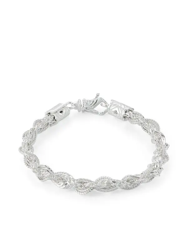 Emanuele Bicocchi Rope-chain Bracelet - Silver
