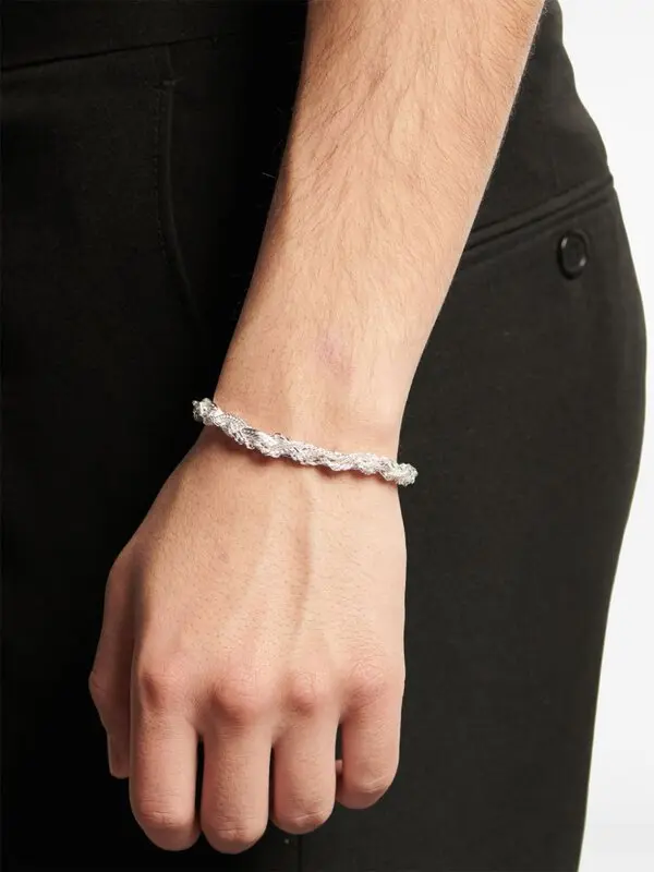 Emanuele Bicocchi Rope-chain Bracelet - Silver