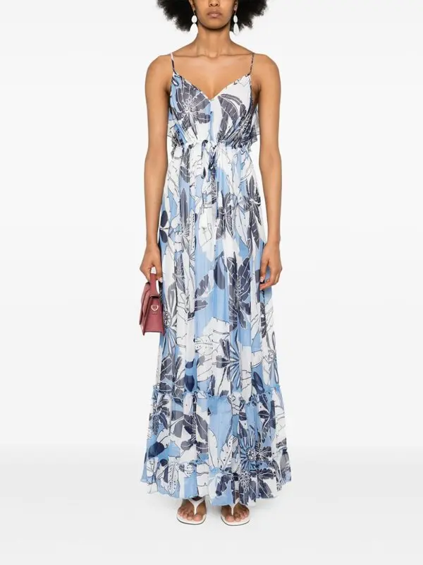 TWINSET Floral-print Maxi Dress