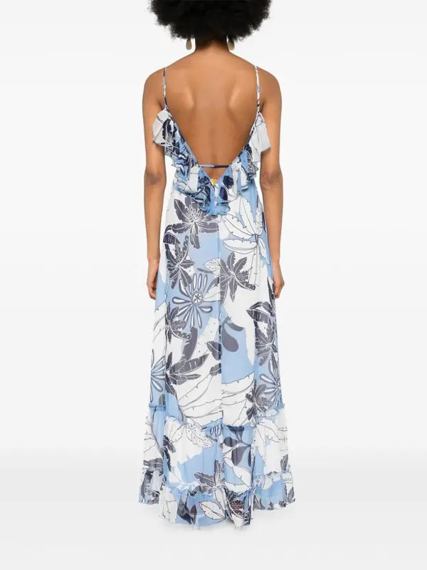 TWINSET Floral-print Maxi Dress