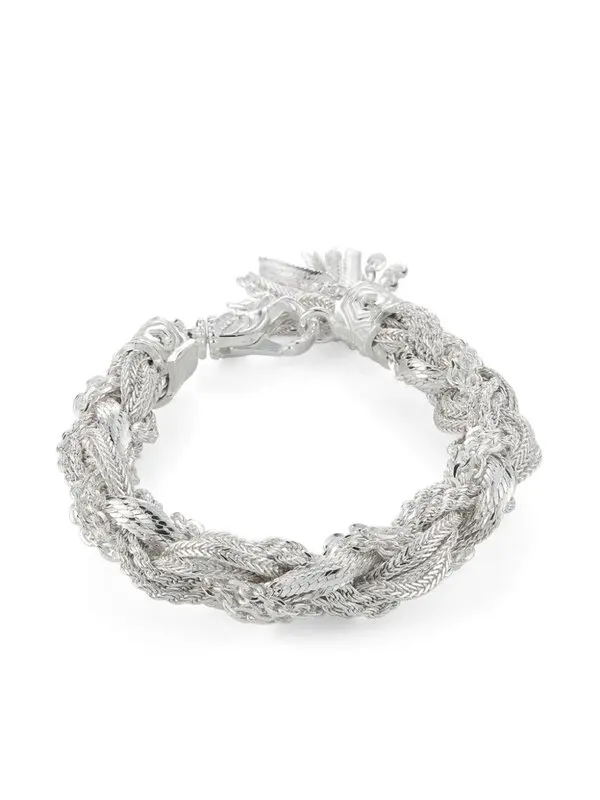 Emanuele Bicocchi Rope Chain Bracelet - Silver