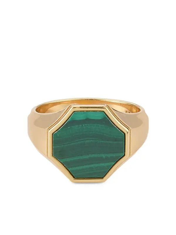 Emanuele Bicocchi Hex Signet Ring - Gold