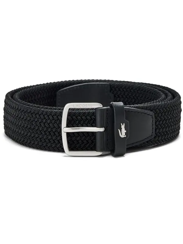 Lacoste Interwoven Buckle Belt