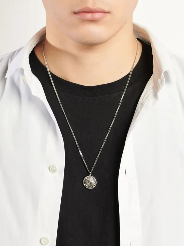 Emanuele Bicocchi Caesar Coin Necklace