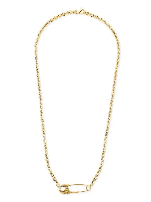 Emanuele Bicocchi Arabesque Pin Necklace - Gold