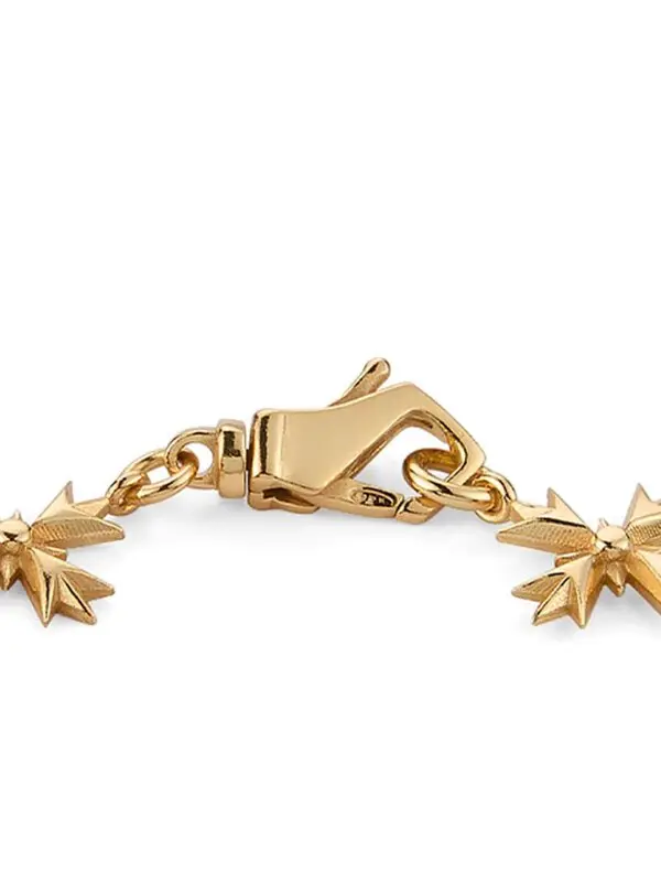 Emanuele Bicocchi Crest Sterling-silver Chain Bracelet - Gold