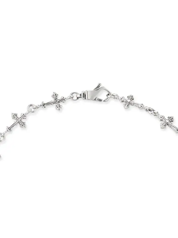Emanuele Bicocchi Avelli Cross Sterling- Necklace - Silver