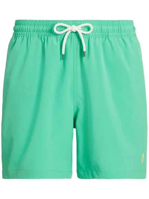 Polo Ralph Lauren Polo Pony-embroidered Swim Shorts - Green